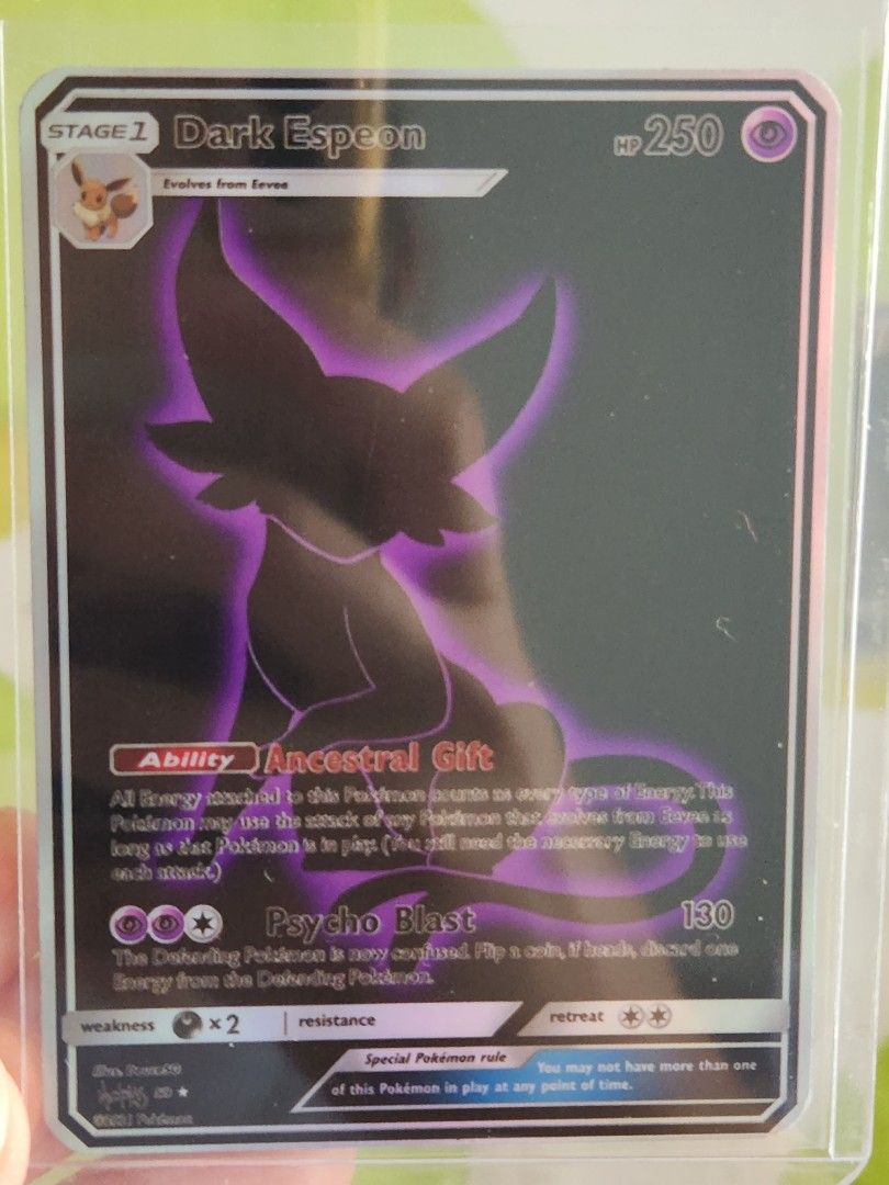 Custom Made Dark Eeveelution Pokemon Cards, Hobbies & Toys, Memorabilia ...