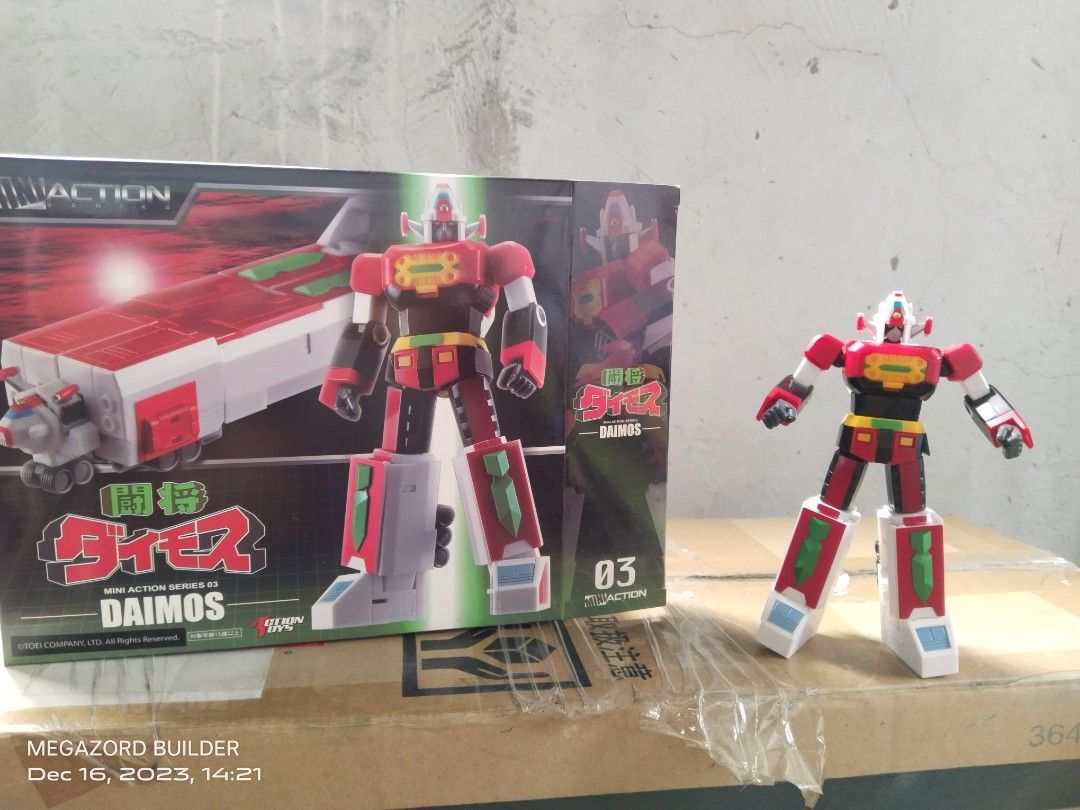 Daimos Mini Action Figure Hobbies And Toys Toys And Games On Carousell