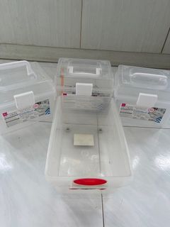 Daiso storage box, Furniture & Home Living, Home Improvement ...