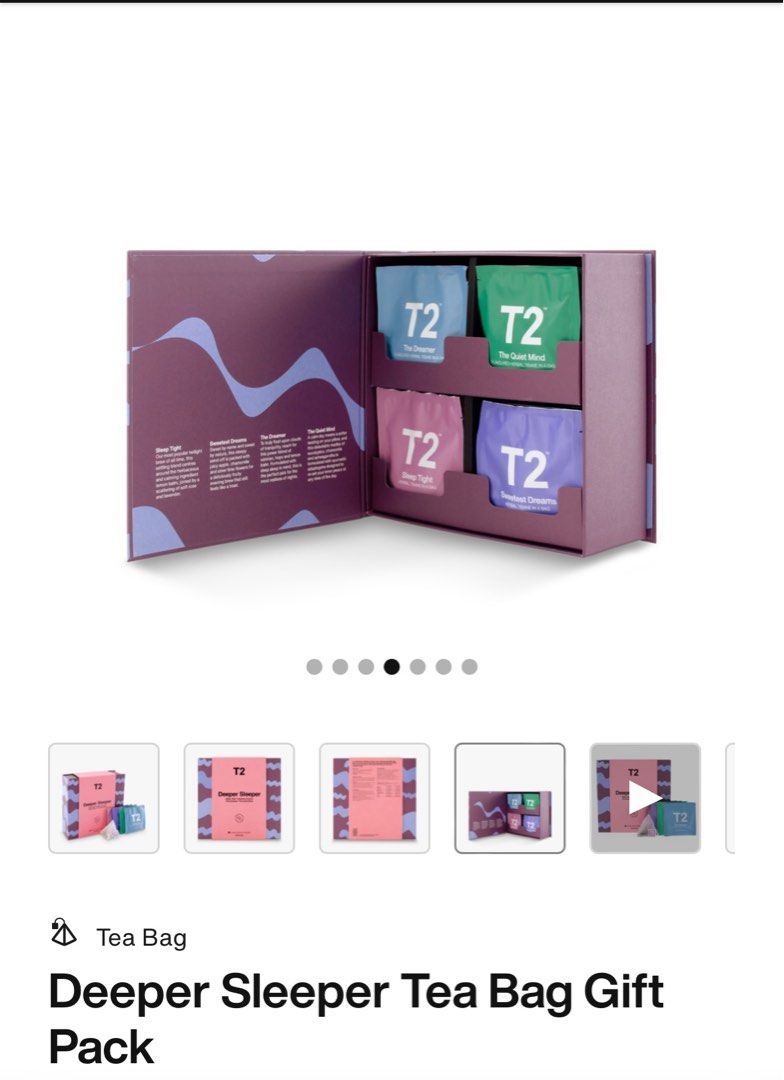 Deeper Sleeper Tea Bag Gift Pack, Food & Drinks, Gift Baskets & Hampers ...