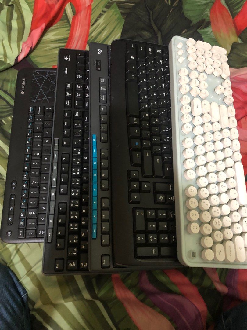 Defective assorted wireless branded keyboards, Computers & Tech, Parts ...