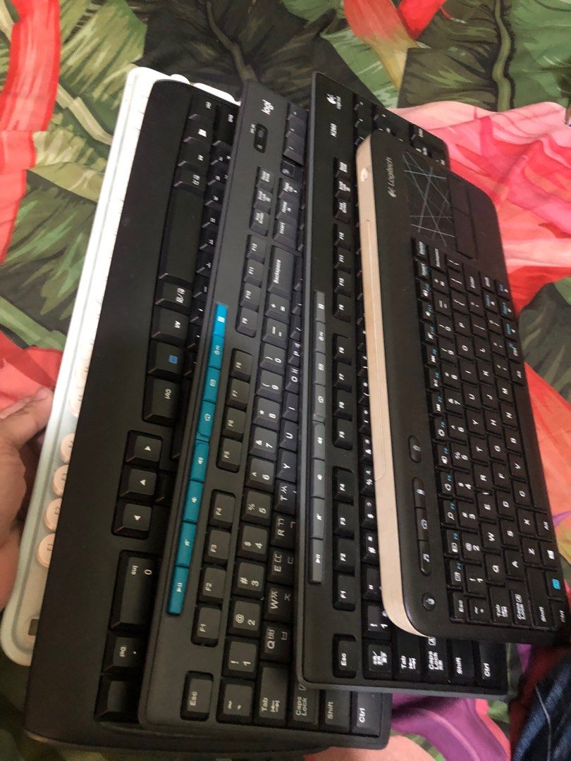 Defective assorted wireless branded keyboards, Computers & Tech, Parts ...
