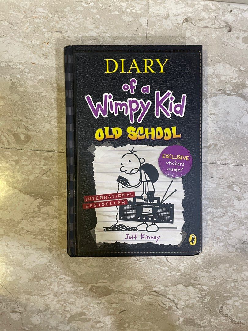 Diary Of A Wimpy Kid Old School, Hobbies & Toys, Books & Magazines ...