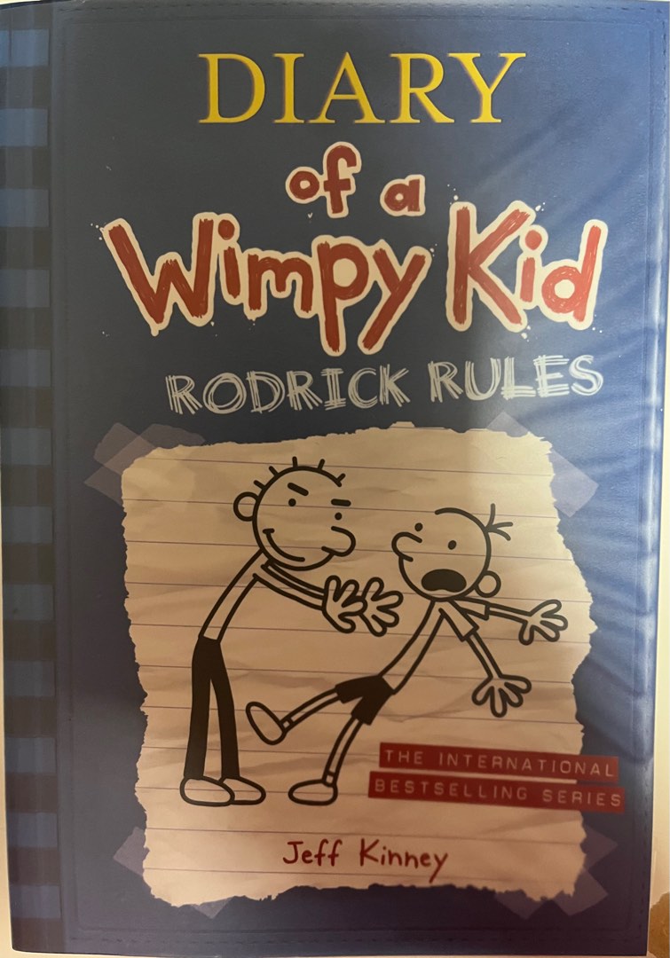 Diary Of A Wimpy Kid: Rodrick Rules, 興趣及遊戲, 書本 & 文具, 小朋友書 - Carousell