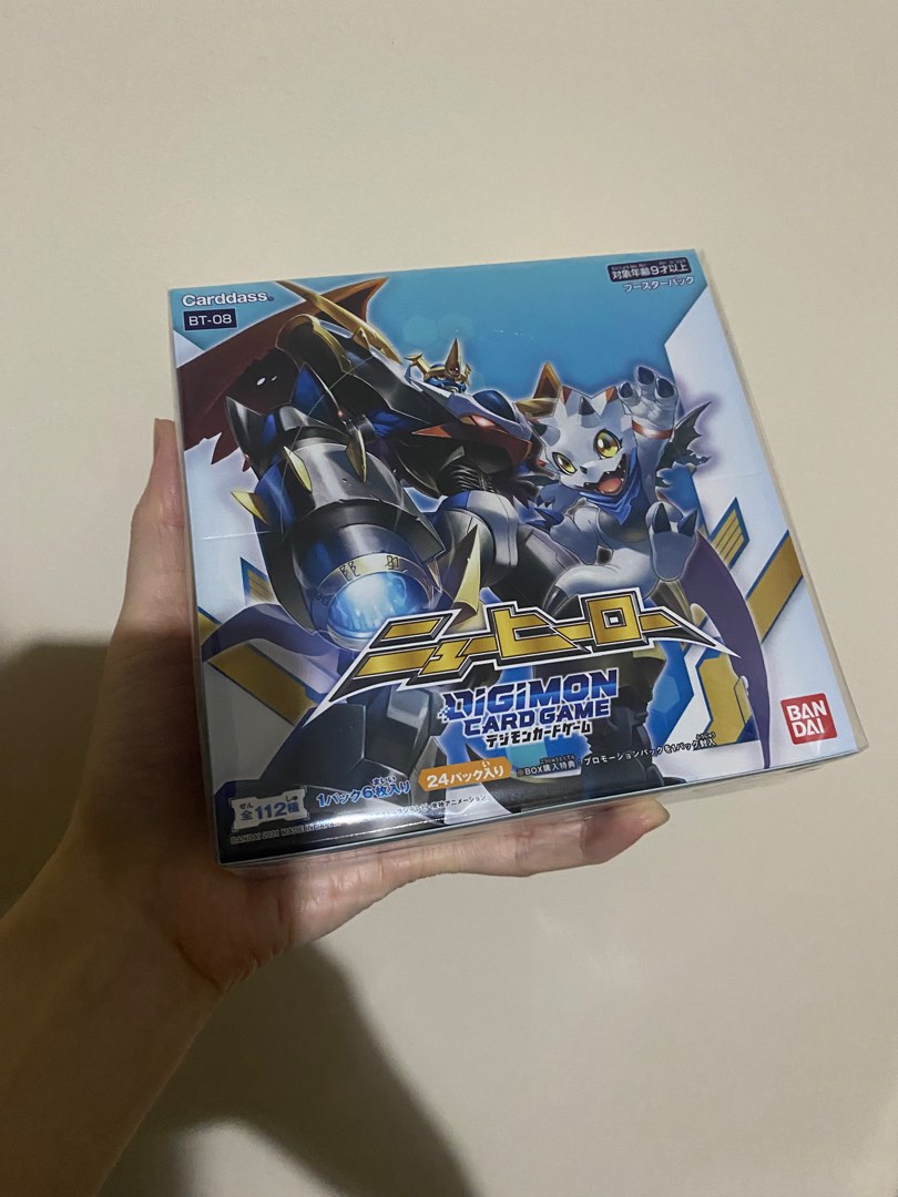 Digimon BT08 BT-08 booster box, Hobbies & Toys, Toys & Games on Carousell