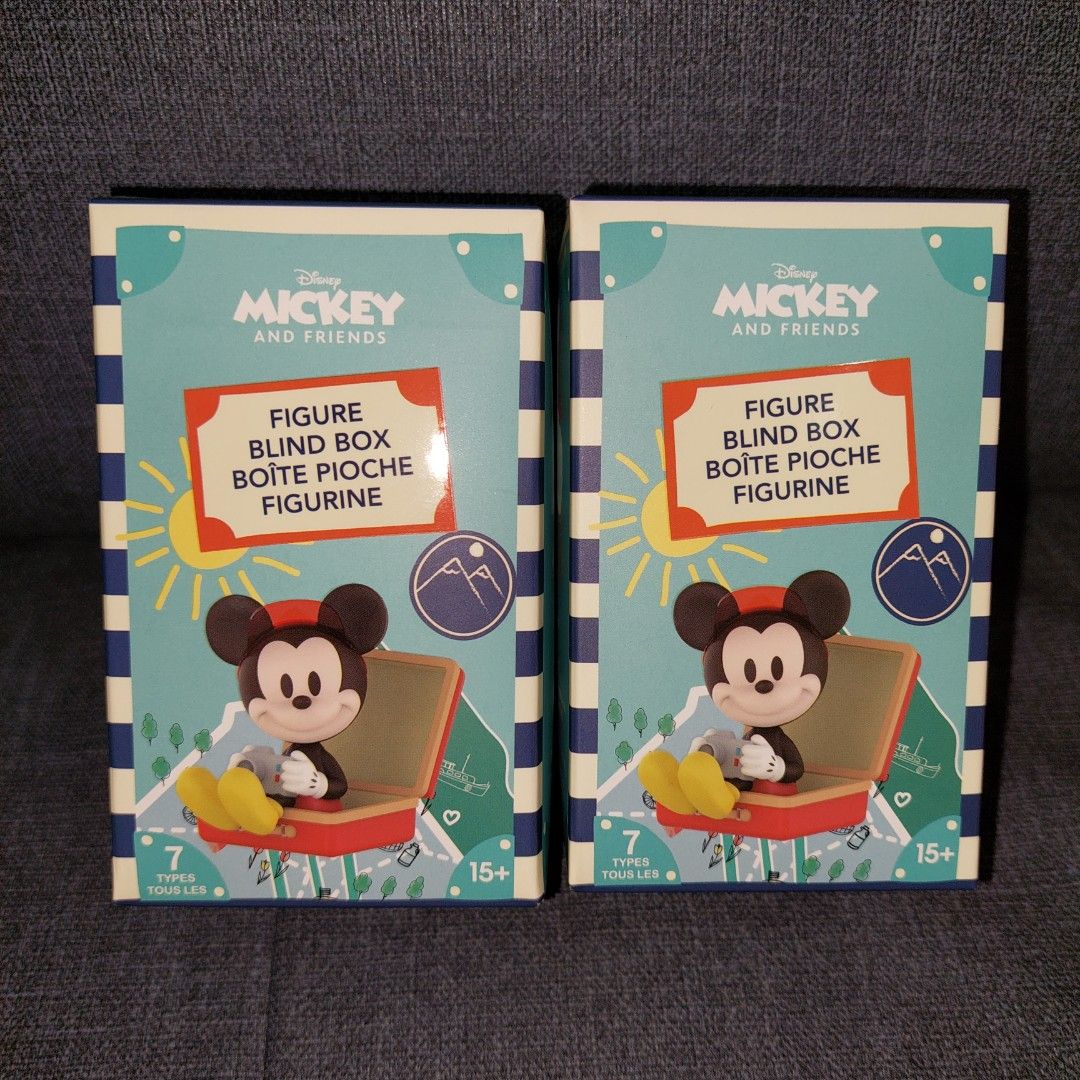 Disney Mickey & Minnie Mouse Collection Travelling Figure Blind Box As ...