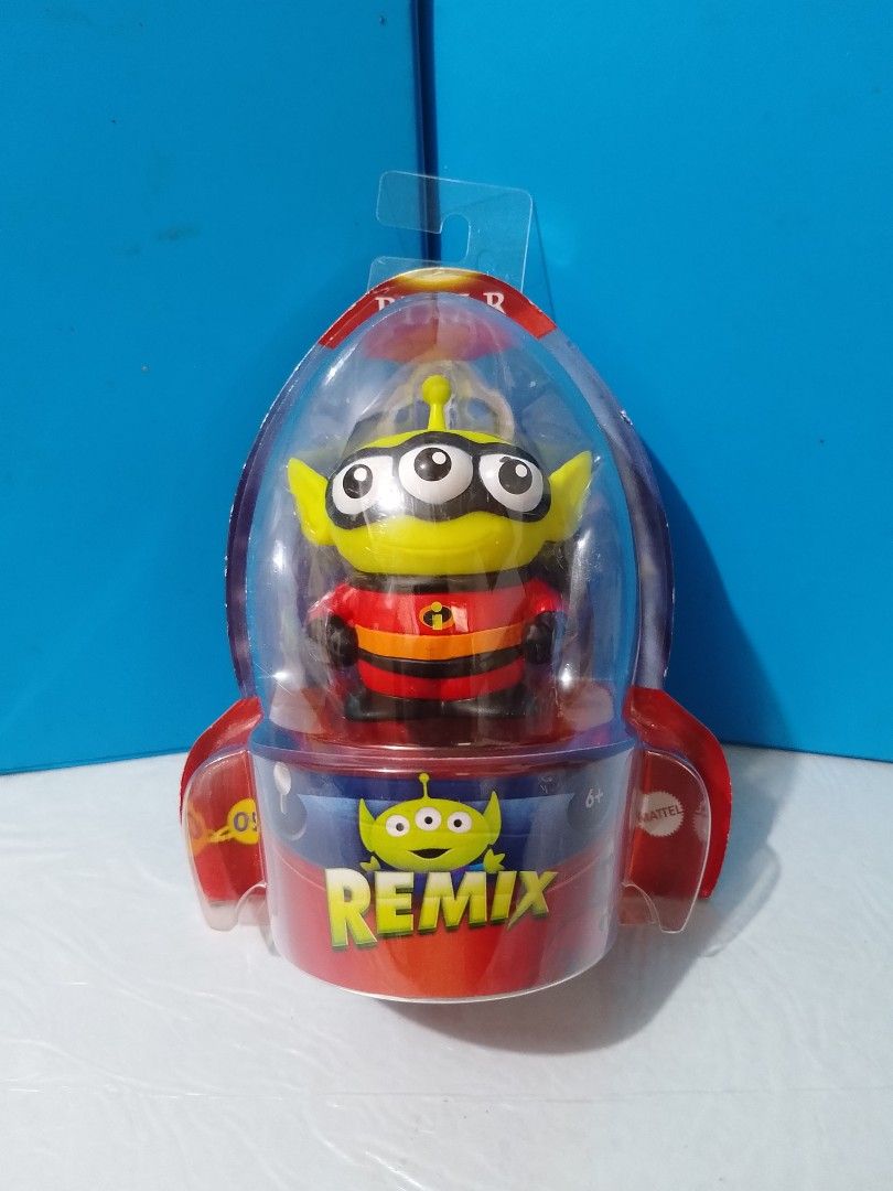 Disney Pixar Mattel Alien Remix Action Figure - 05 Alien X Mr ...
