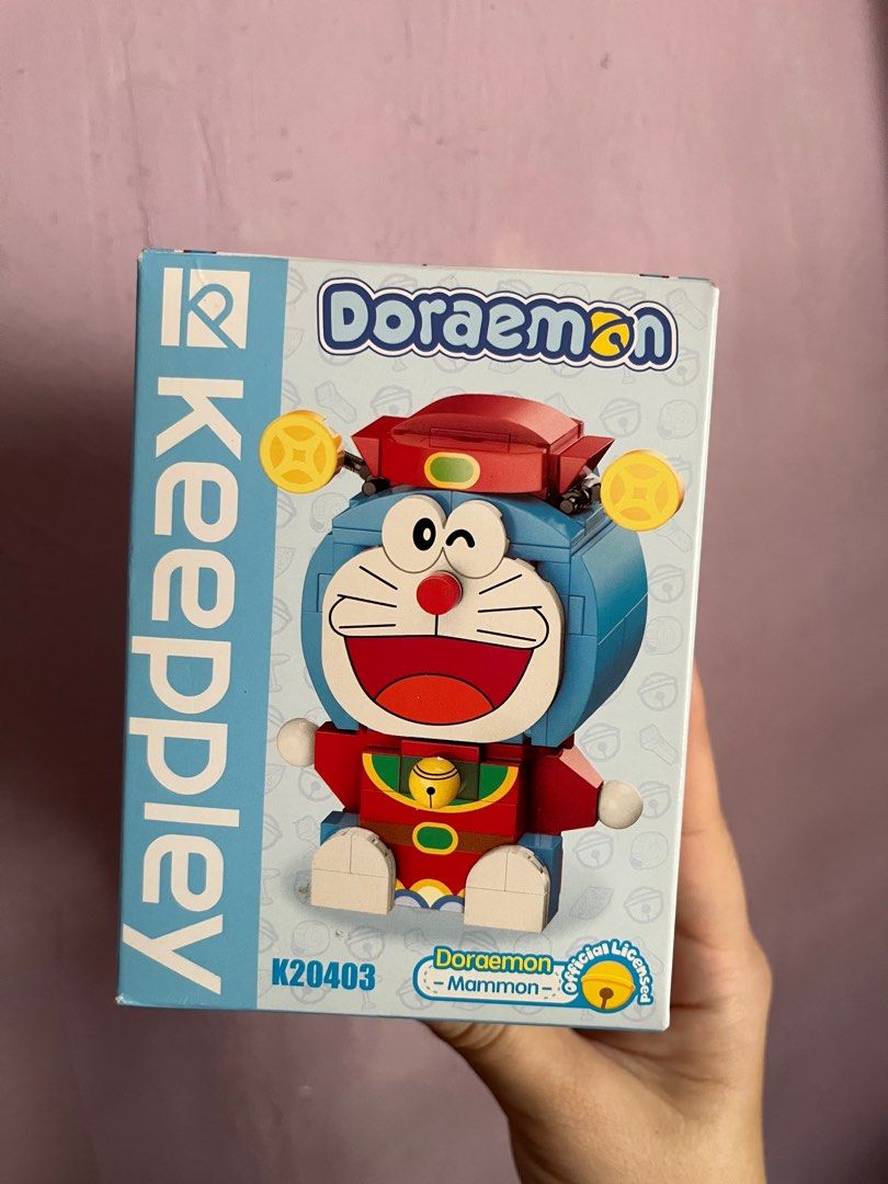 Doraemon Keepplay Building Blocks (God of Wealth), Hobbies & Toys, Toys & Games on Carousell