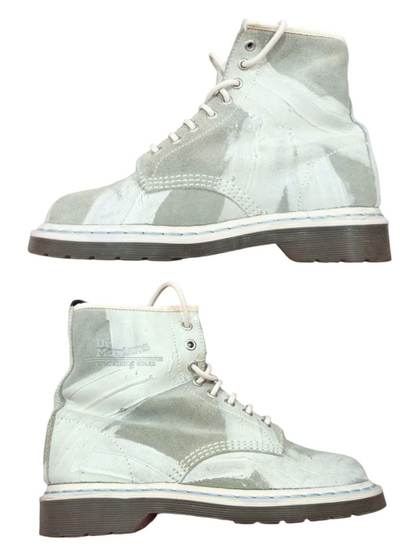 Dr. Martens Doc Mart Suede Leather Boots, Men's Fashion, Footwear ...