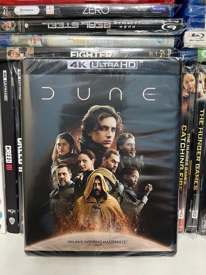 Dune 4K Bluray, Hobbies & Toys, Music & Media, CDs & DVDs on Carousell