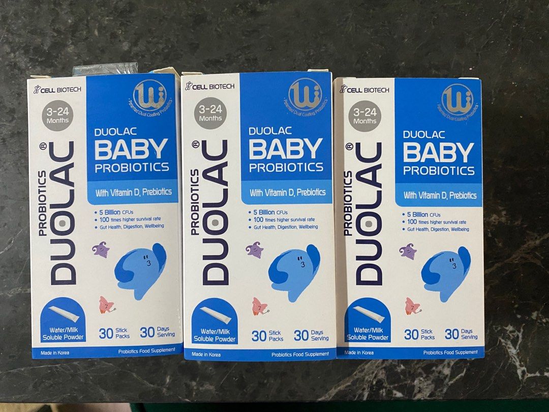 DUOLAC Baby Probiotics, Health & Nutrition, Health Supplements ...