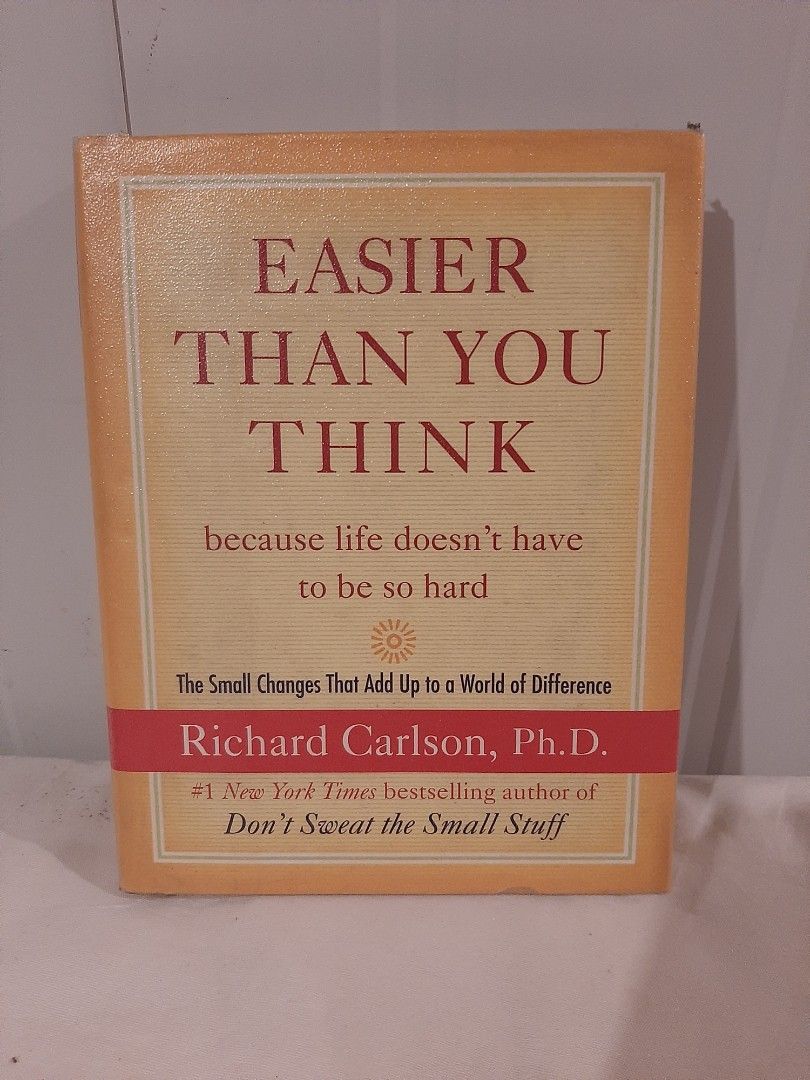 Easier Than You Think (hardbound), Hobbies & Toys, Books & Magazines ...