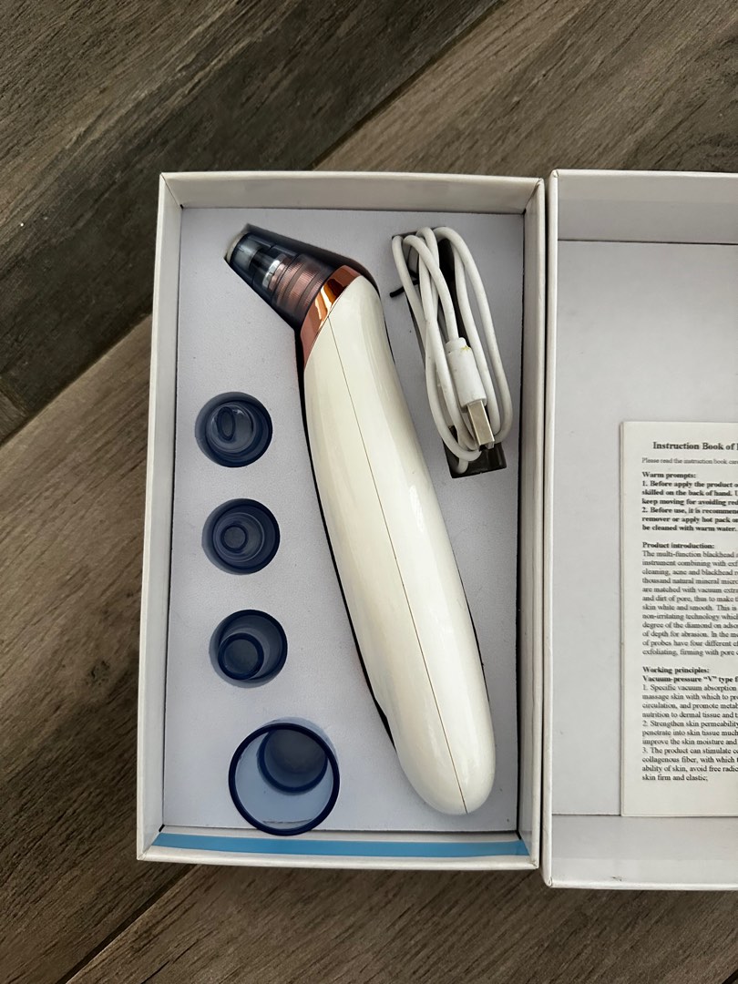 Electronic Blackhead Remover / Extractor, Beauty & Personal Care, Face ...