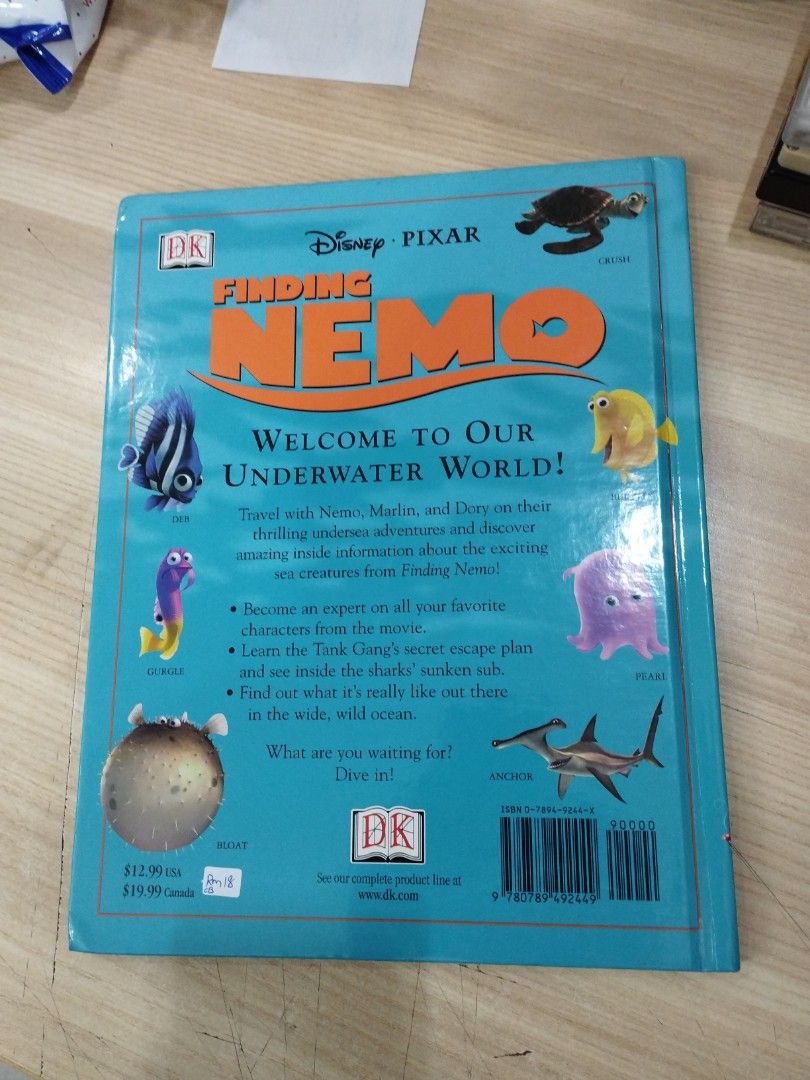 (ENG) Finding Nemo The Essential Guide, Hobbies & Toys, Books ...