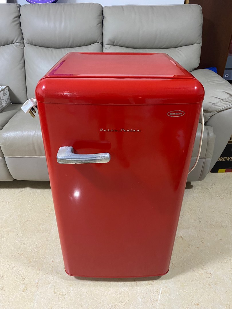 EuropAce Retro series Mini Fridge 85L, TV & Home Appliances, Kitchen ...