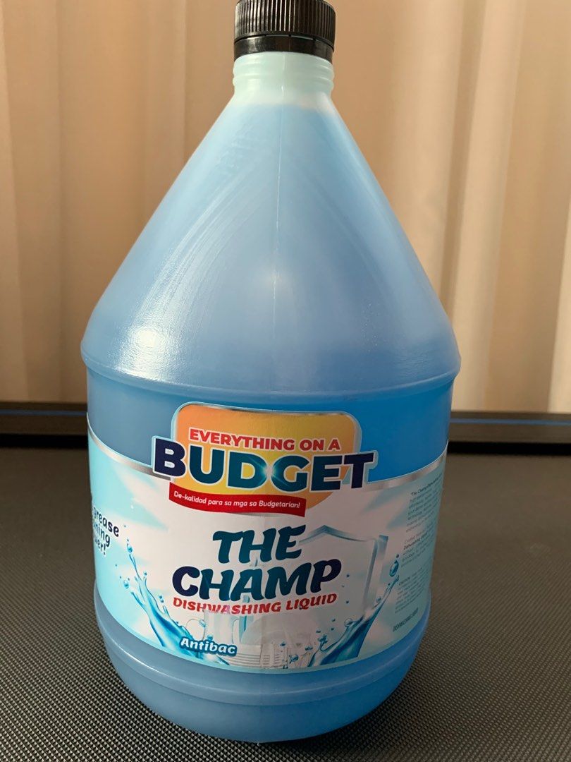 Everything on a Budget The Champ Dishwashing Liquid 1 Gallon / 3.78 ...