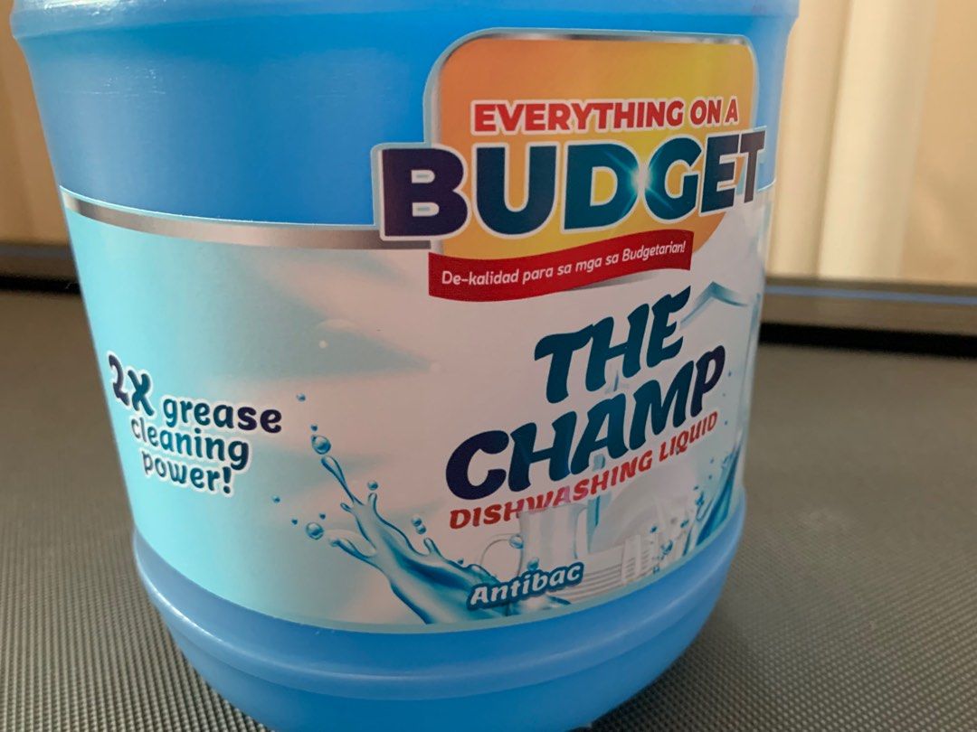 Everything on a Budget The Champ Dishwashing Liquid 1 Gallon / 3.78 ...
