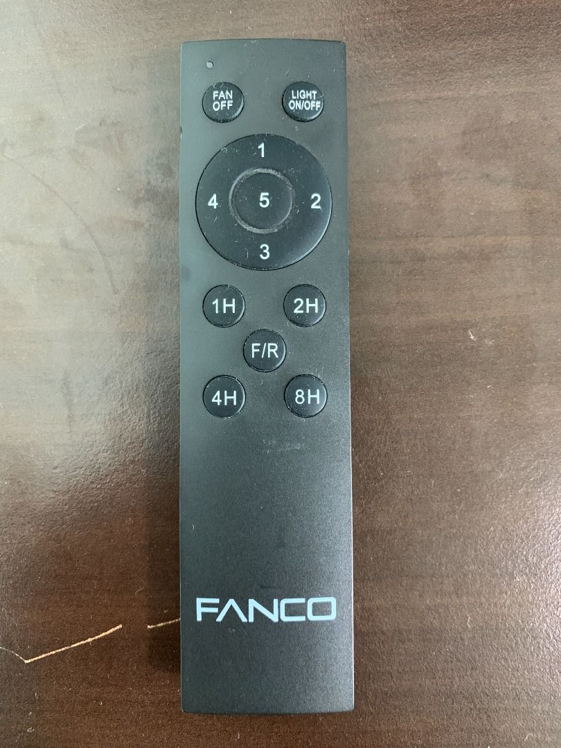 FANCO B-STAR DC Motor Ceiling Fan with 3 Tone LED Light Kit and Remote ...