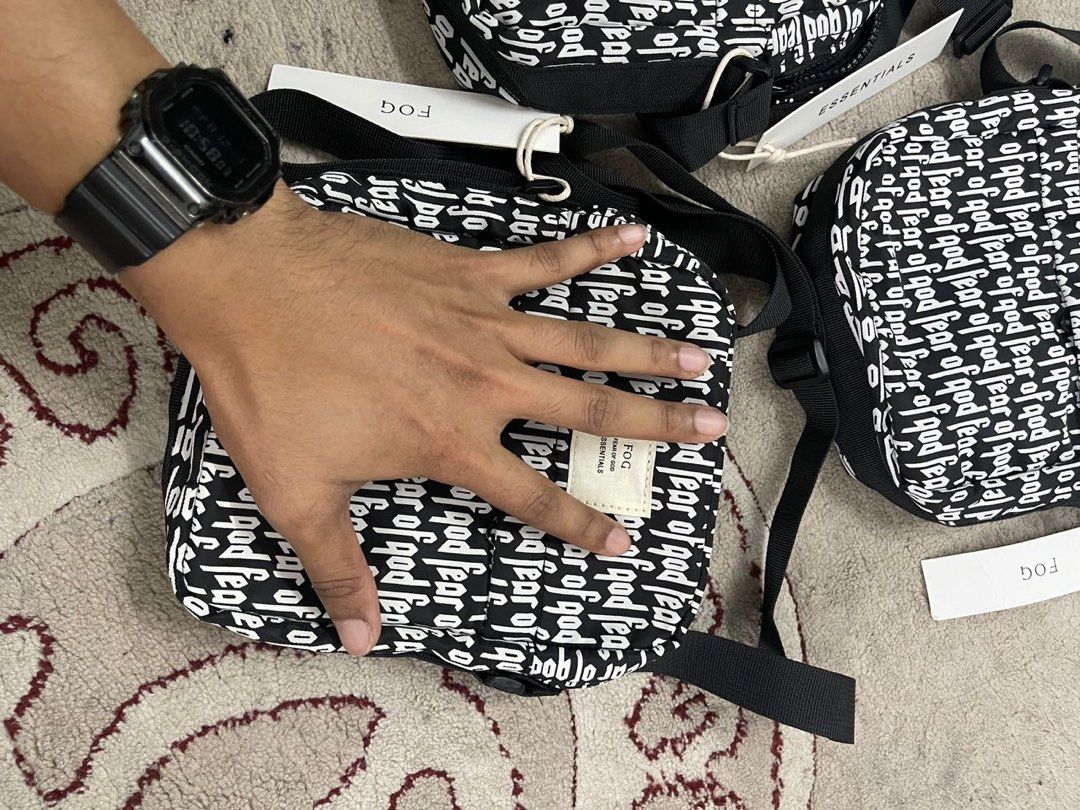 Fear of god (Essential) bag, Men's Fashion, Bags, Sling Bags on Carousell