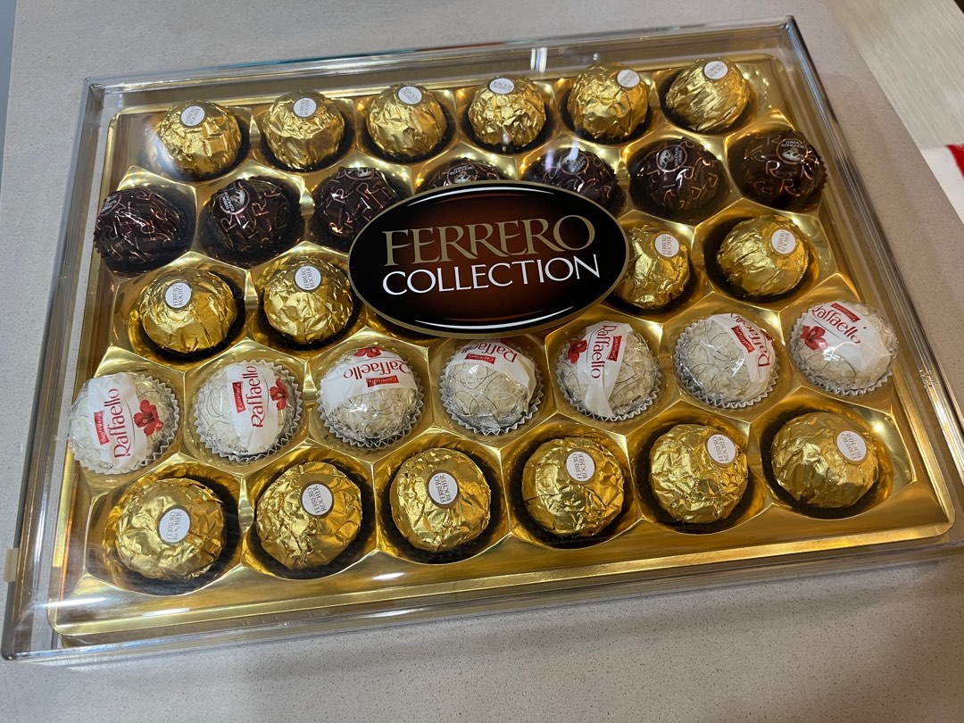Chocolate: Ferrero Rocher Collection 32 count - production date: Oct ...
