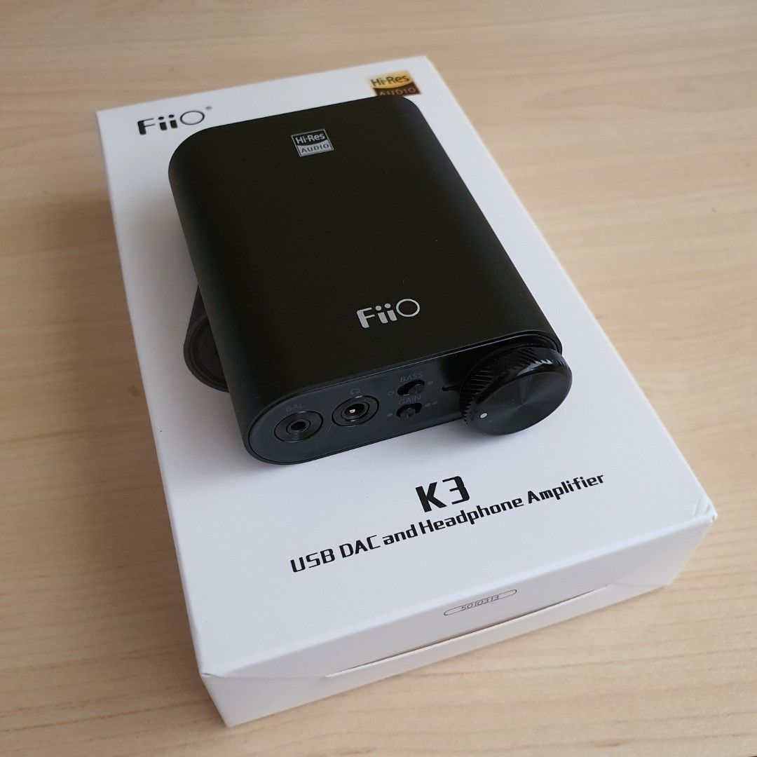 Fiio K3 USB DAC Headphone Amplifier, Audio, Soundbars, Speakers ...