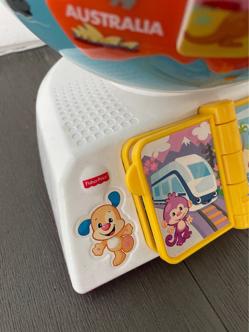 Fisher Price world globe, Babies & Kids, Infant Playtime on Carousell