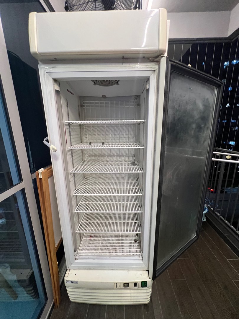 Framec Upright display ice cream freezer, TV & Home Appliances, Kitchen ...