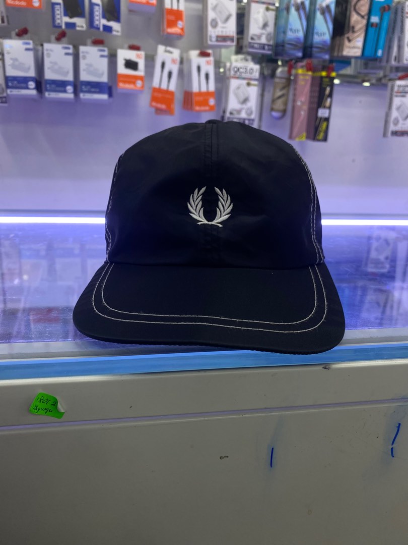 Fred Perry Cap Kain Payung, Men's Fashion, Watches & Accessories, Cap ...