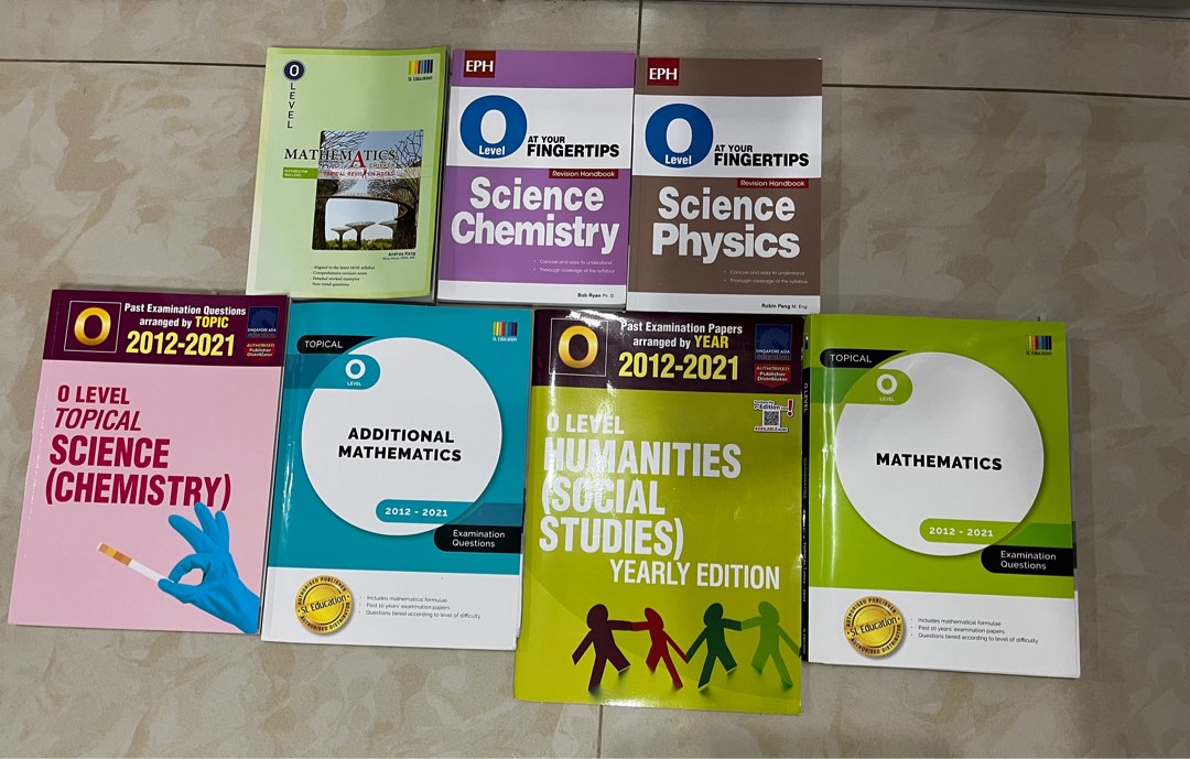 Free O Level TYS and revision handbooks, Hobbies & Toys, Books ...