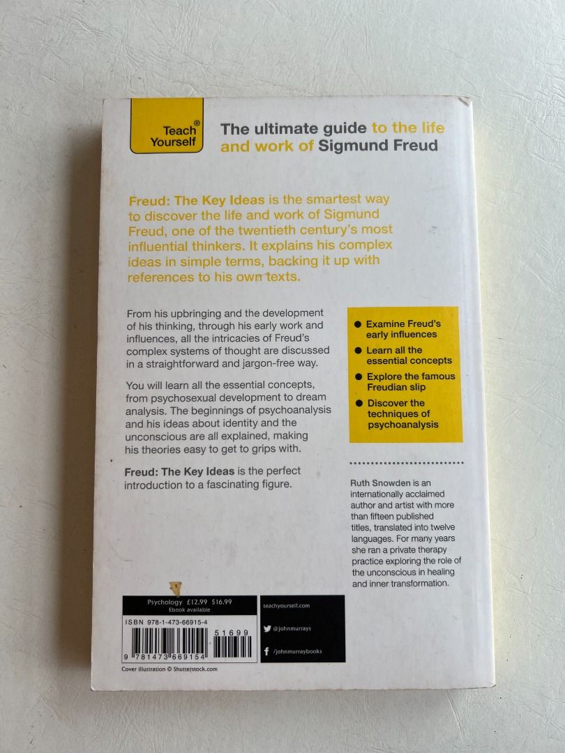 Freud: The Key Ideas, Hobbies & Toys, Books & Magazines, Fiction & Non ...