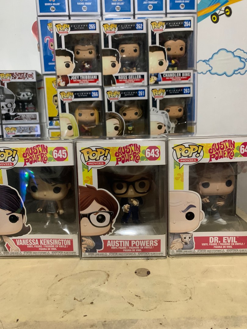 Funko pop Austin Powers set, Hobbies & Toys, Toys & Games on Carousell