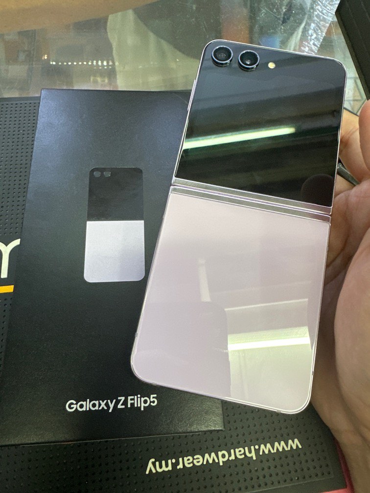 Galaxy Z Flip 5 Lavender 512GB, Mobile Phones & Gadgets, Mobile Phones ...