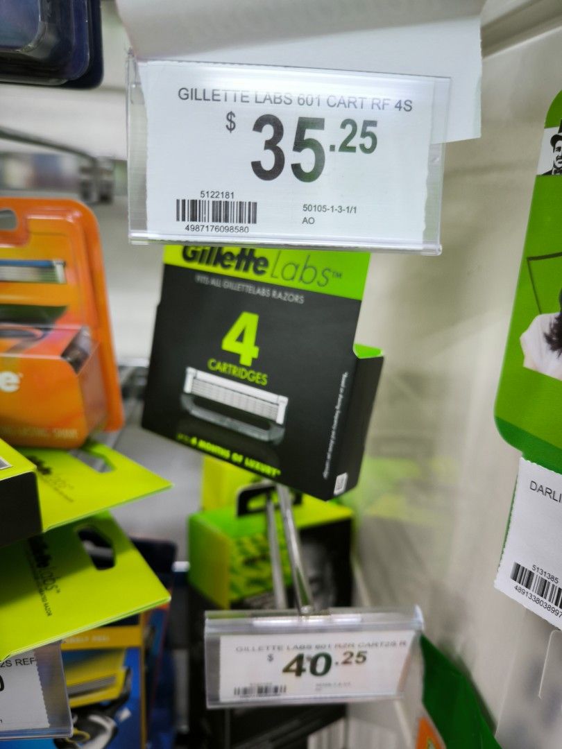 Gillette Lab Shaving Blade, Beauty & Personal Care, Men's Grooming on ...