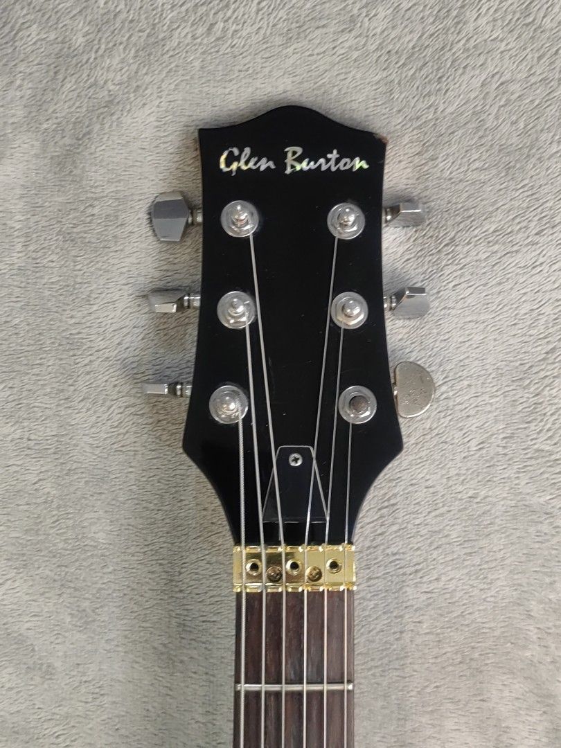 Glen BURTON Les Paul Electric Guitar, Hobbies & Toys, Music & Media, Musical Instruments on ...