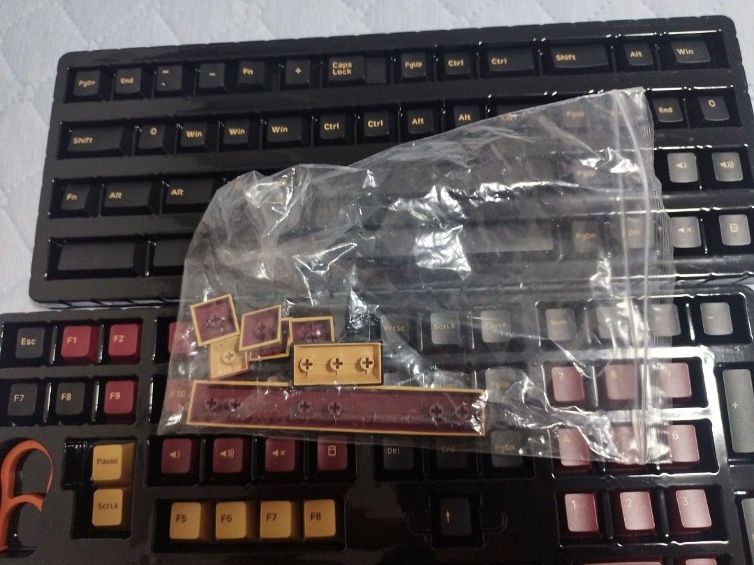GMK Red Samurai keycaps (misbought), Computers & Tech, Parts ...