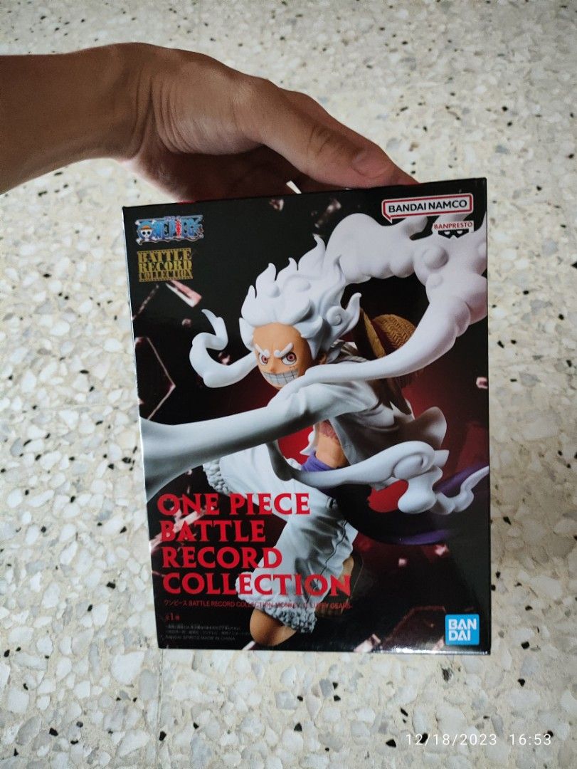 Gold Toei One Piece Battle Record Collection Monkey D. Luffy Gear 5 ...