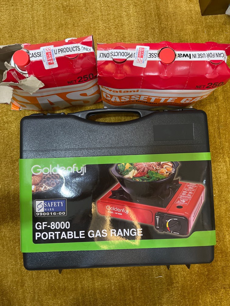 Goldenfuji Portable Gas Stove, Furniture & Home Living, Kitchenware ...