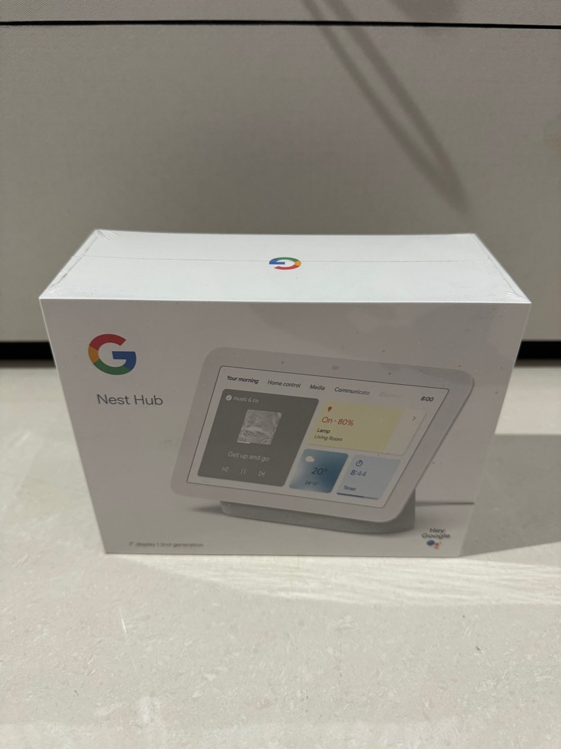 Google Nest Hub 2nd Gen (Chalk), TV & Home Appliances, TV ...