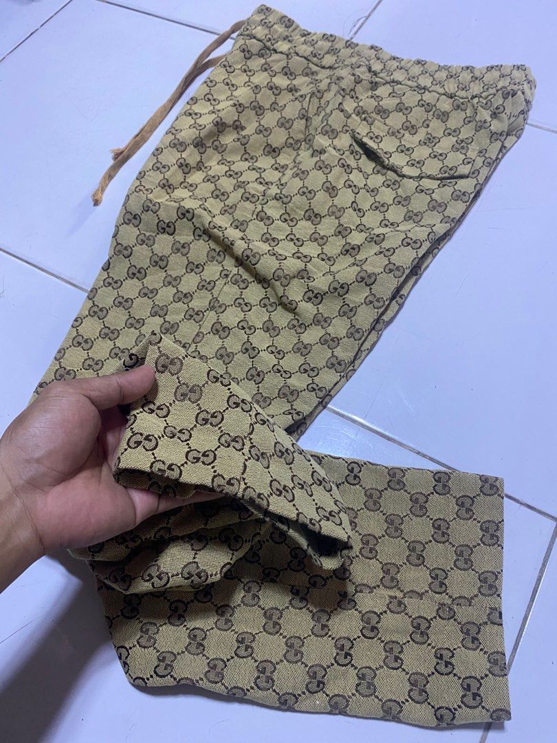 Gucci monogram, Women's Fashion, Bottoms, Jeans on Carousell