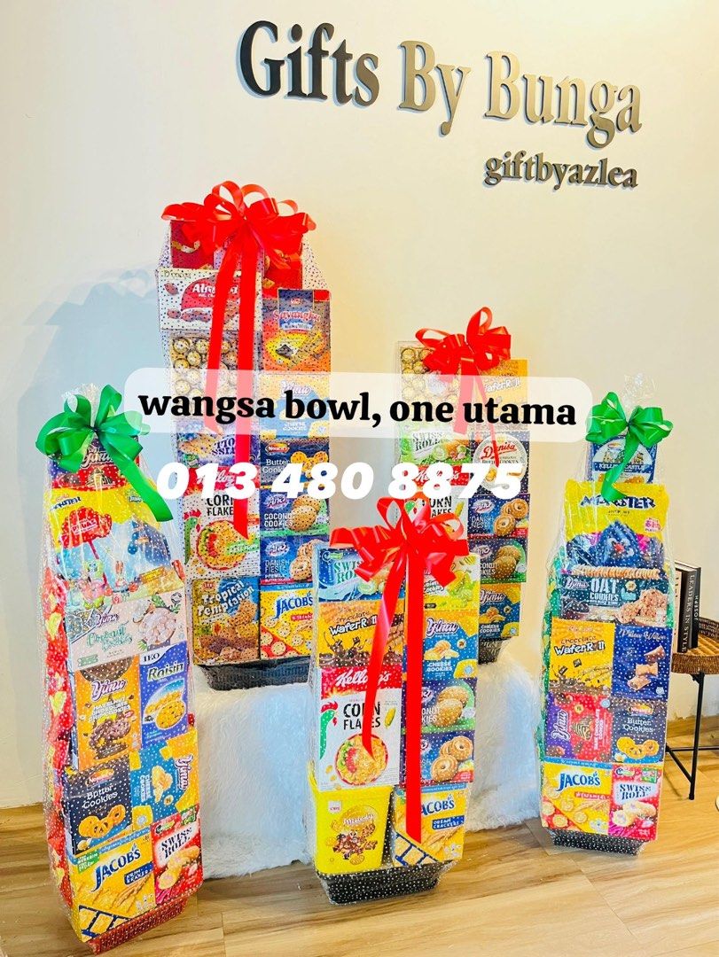 Hamper makanan ready stock, Food & Drinks, Gift Baskets & Hampers on ...