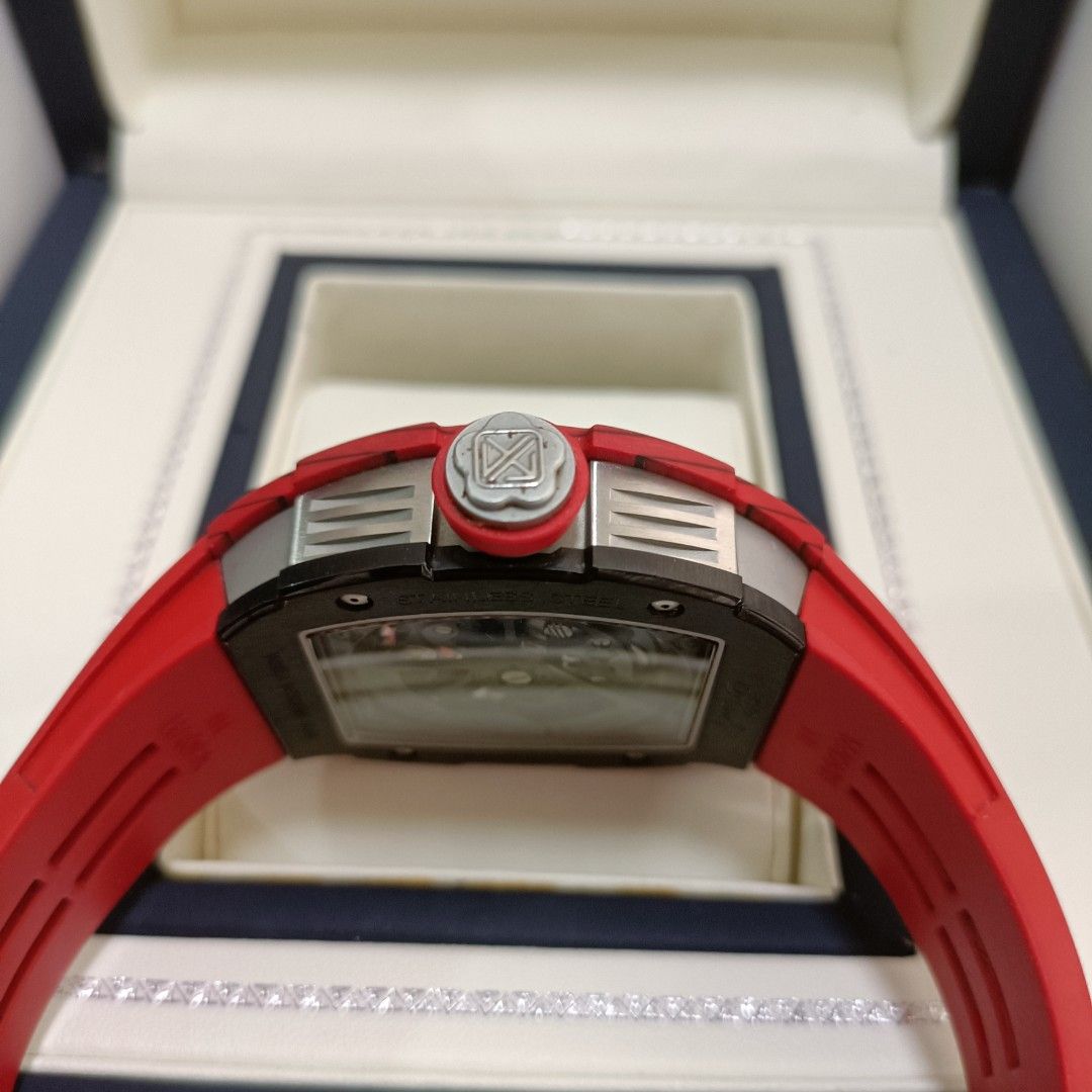 Haofa Rabbit Skeleton Carbon Fiber Automatic Mechanical Watch, Luxury ...