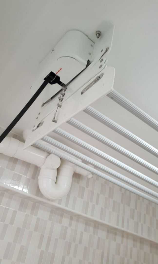 HDB BTO Laundry Rack, Furniture & Home Living, Home Improvement ...