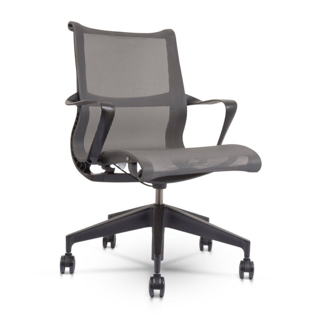 Herman Miller Setu Office chair x2, Furniture & Home Living, Furniture ...