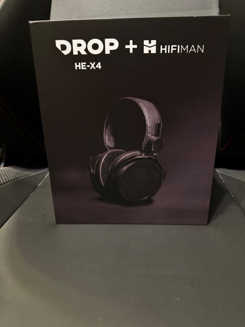 HIFIMAN+DROP HE-X4 Planar Magnetic Headphones, Audio, Headphones ...