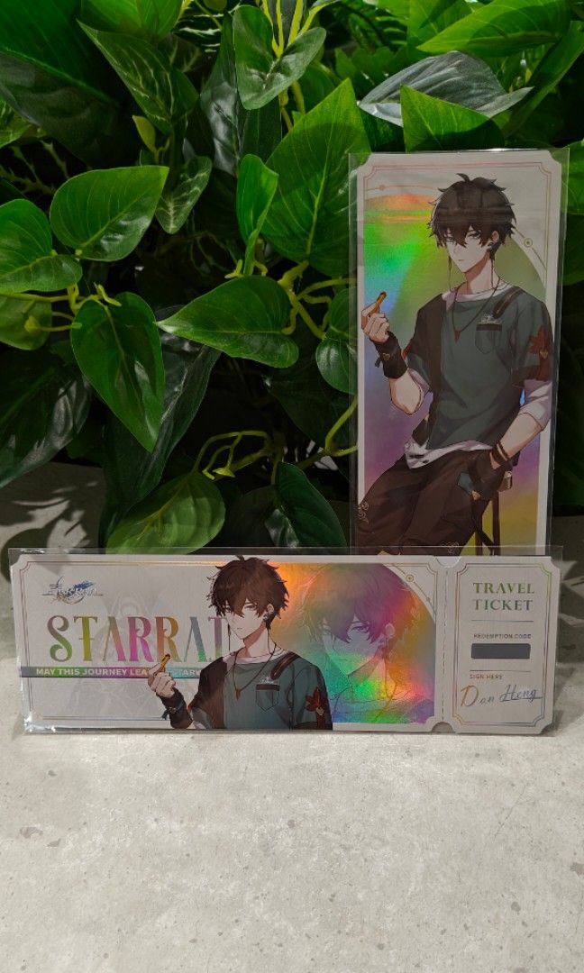 Honkai Star Rail HSR Cafe Ticket Dan Heng with Code, Hobbies & Toys ...