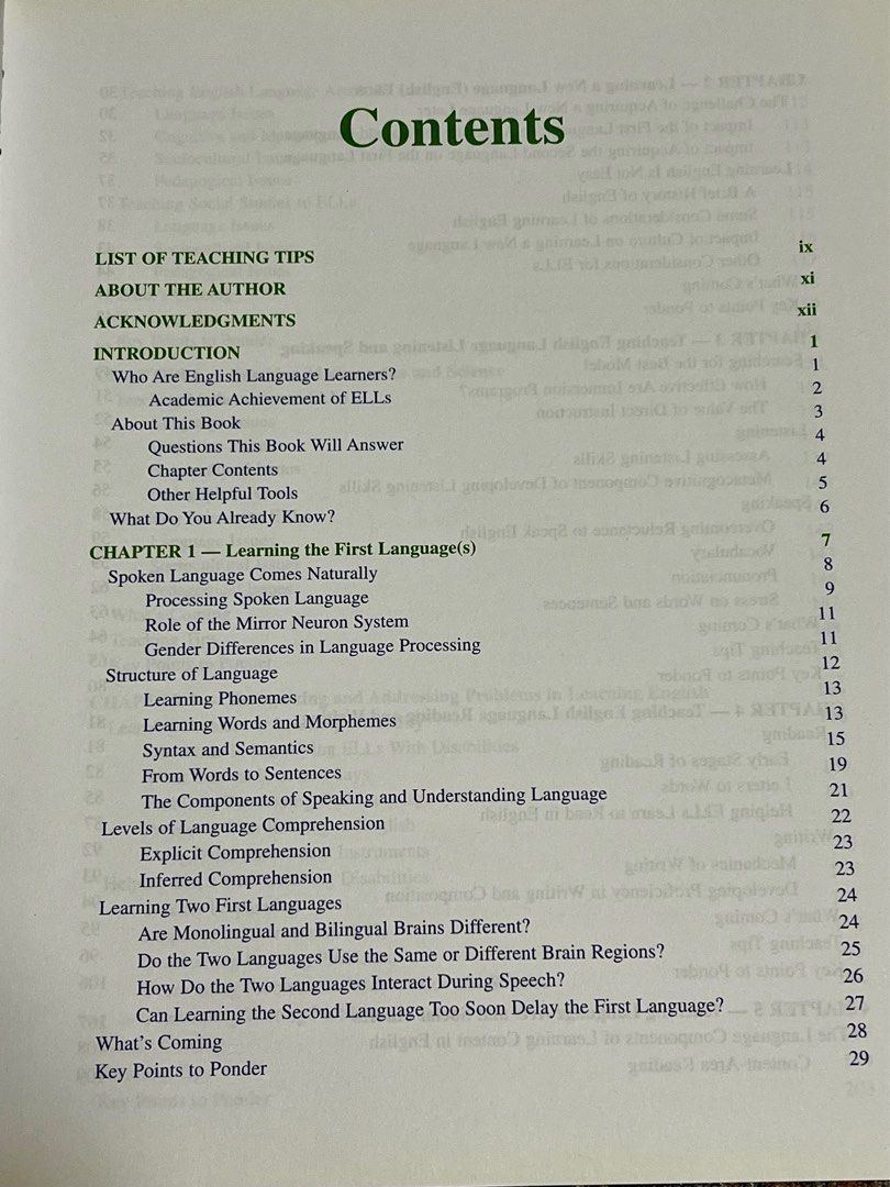 How the English Language Learners Brain Learns, Hobbies & Toys, Books ...