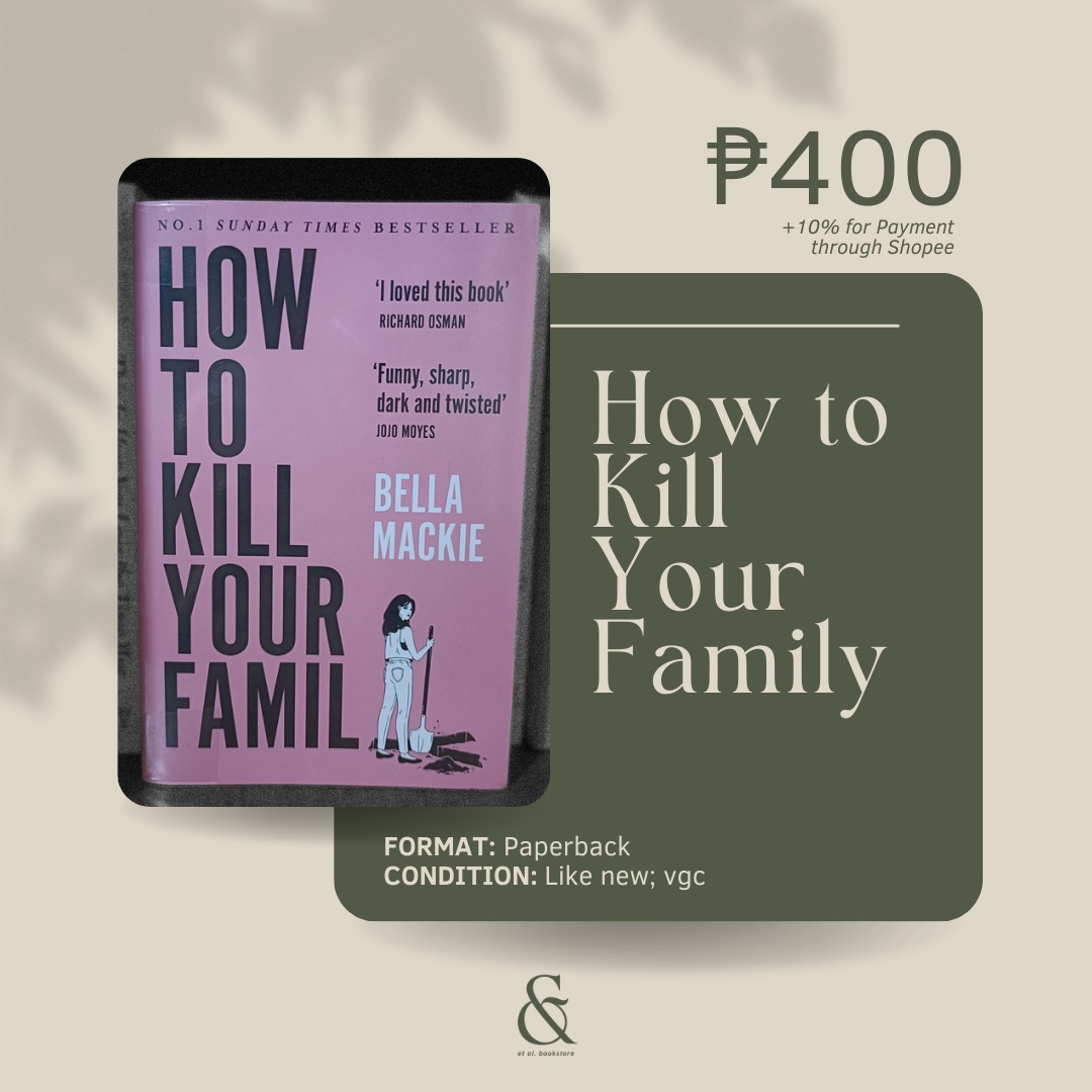 How to Kill Your Family by Bella Mackie, Hobbies & Toys, Books ...