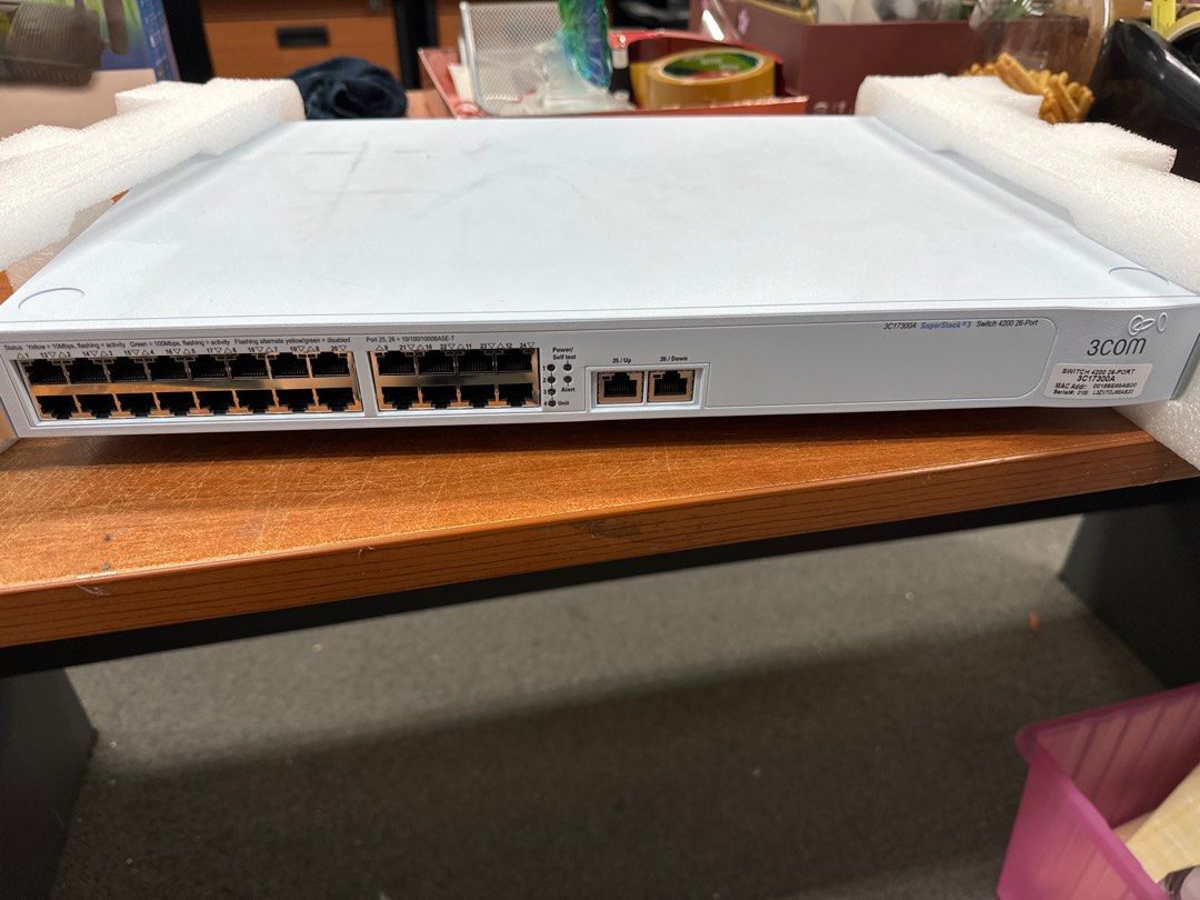 HP Superstack Switch 4200 26-port, Computers & Tech, Office & Business ...