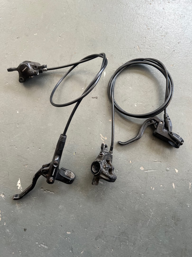 Hydraulic brakes magura mt2 and shimano mt200, Sports Equipment ...