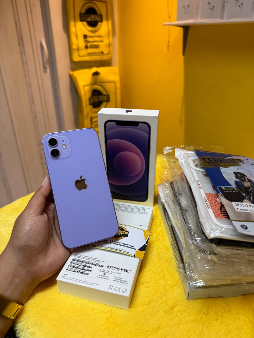 Iphone 12 128gb Purple, Mobile Phones & Gadgets, Mobile Phones, iPhone ...